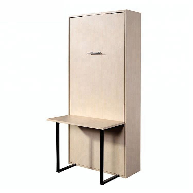 Wall Mounted Desk bed with Attached Study Table. Frame & Mechanism.